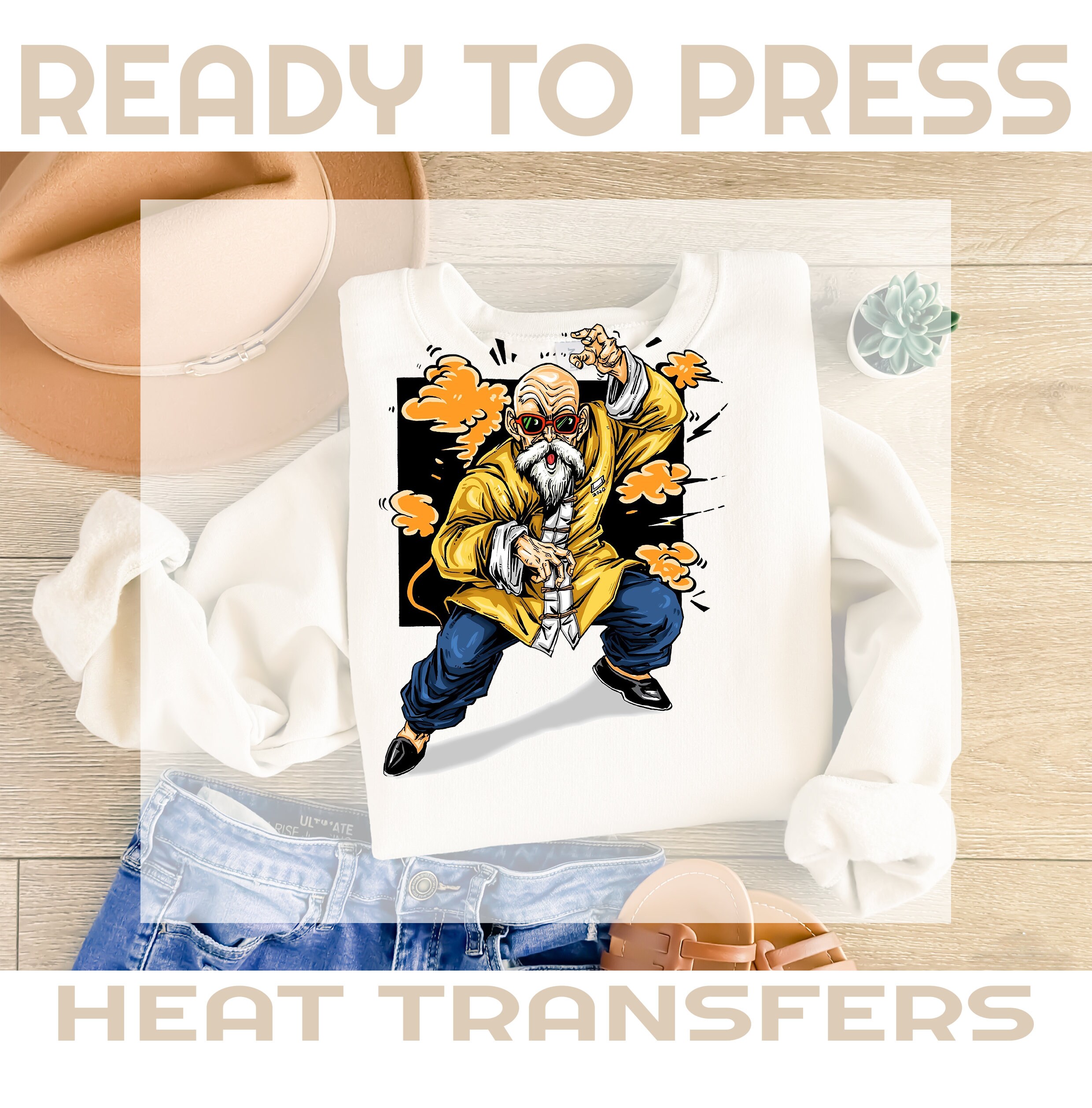 Anime DTF Transfer Anime Tshirt Design Iron on Transfer Dtf Transfer ...