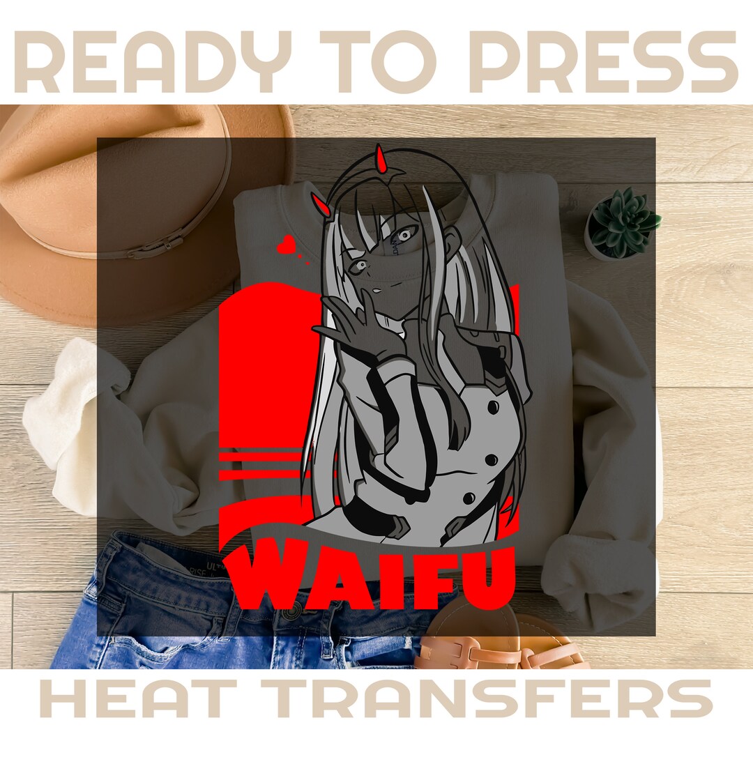 Anime DTF Transfer Anime Tshirt Design Iron on Transfer Dtf Transfer ...