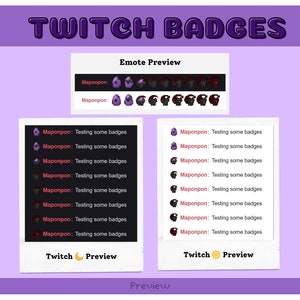 Demon Cat Twitch Badges and Emotes in Pixel Art, Sub-badges and Channel ...