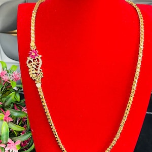 South Indian Mugappu Chain/ Thali Chain - Etsy