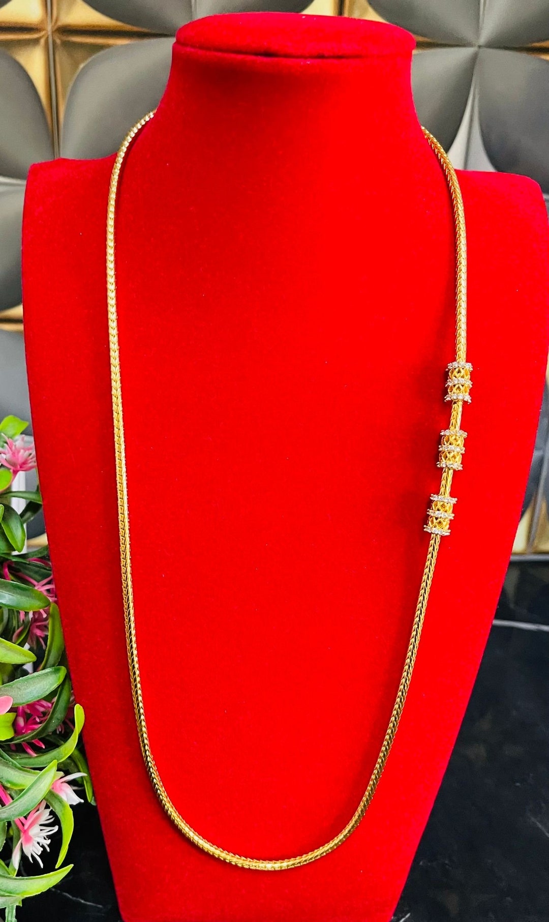 South Indian Mugappu Chain/ Thali Chain - Etsy