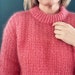 Beginner Friendly Digital Knitting Pattern: Magnolia Sweater in Broken ...
