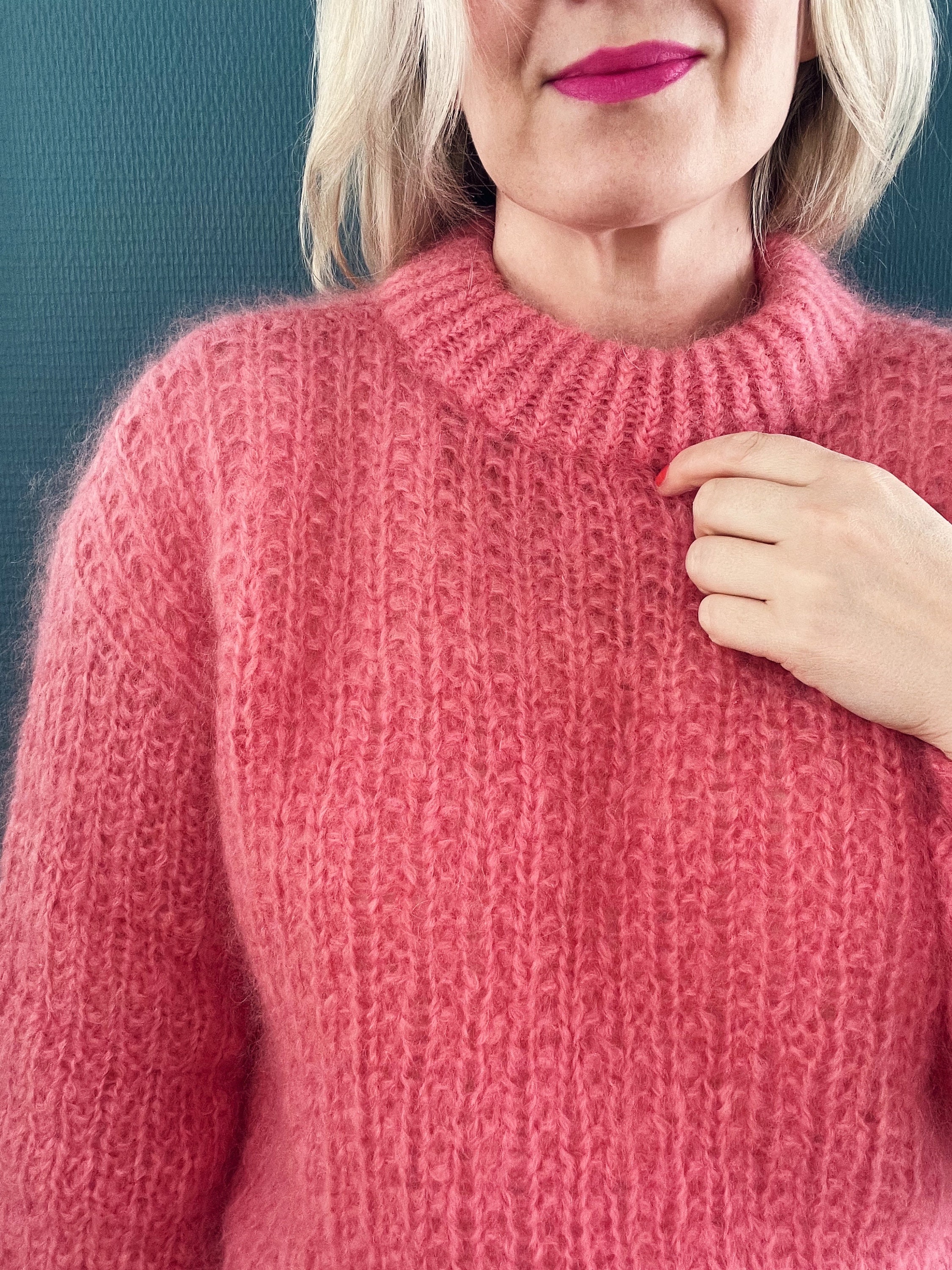Beginner Friendly Digital Knitting Pattern: Magnolia Sweater in Broken ...
