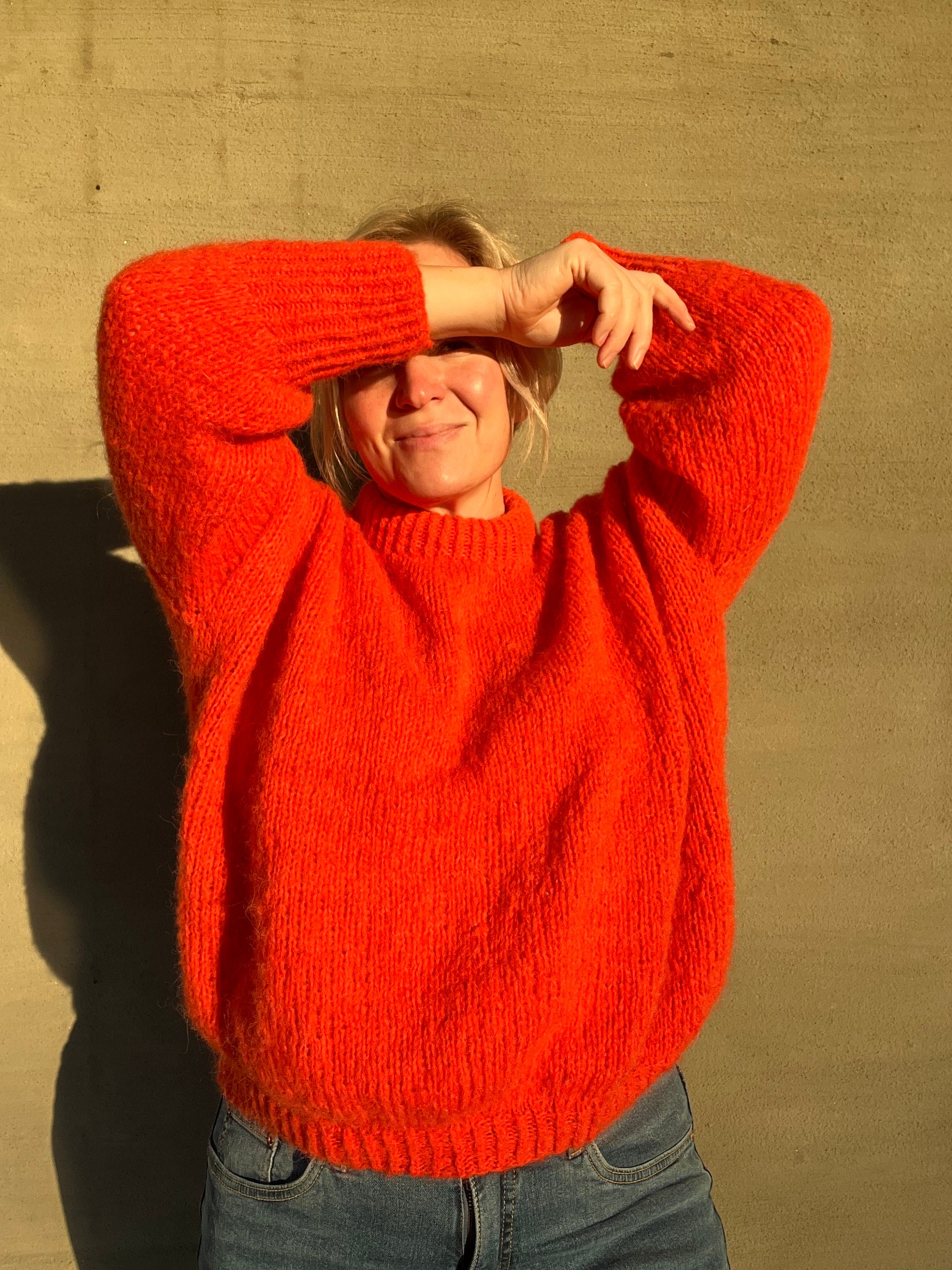 Beginner Friendly Knitting Pattern: Easy Buddy Sweater Knitted Bottom ...