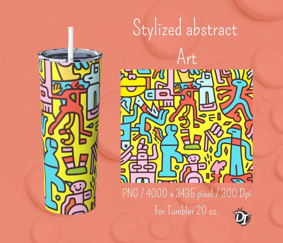 Stylized Abstract Art 02 Png Files Digital Downloads - Etsy