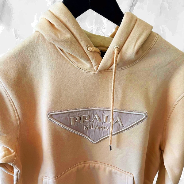 Vintage Prada Mens Hoodie - Etsy