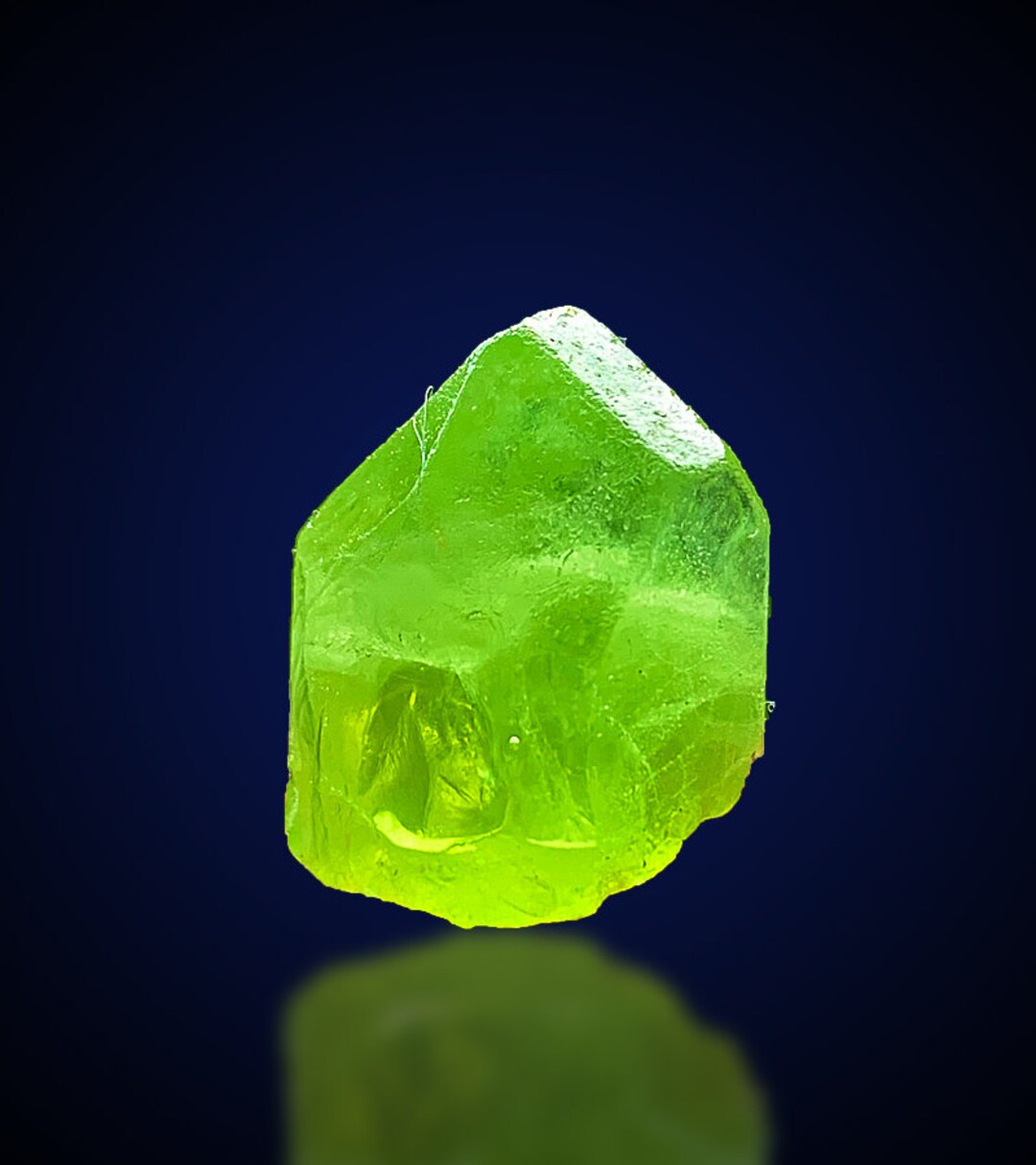 Lush Olive Green Peridot Crystals, Terminated Green Peridot Crystal ...