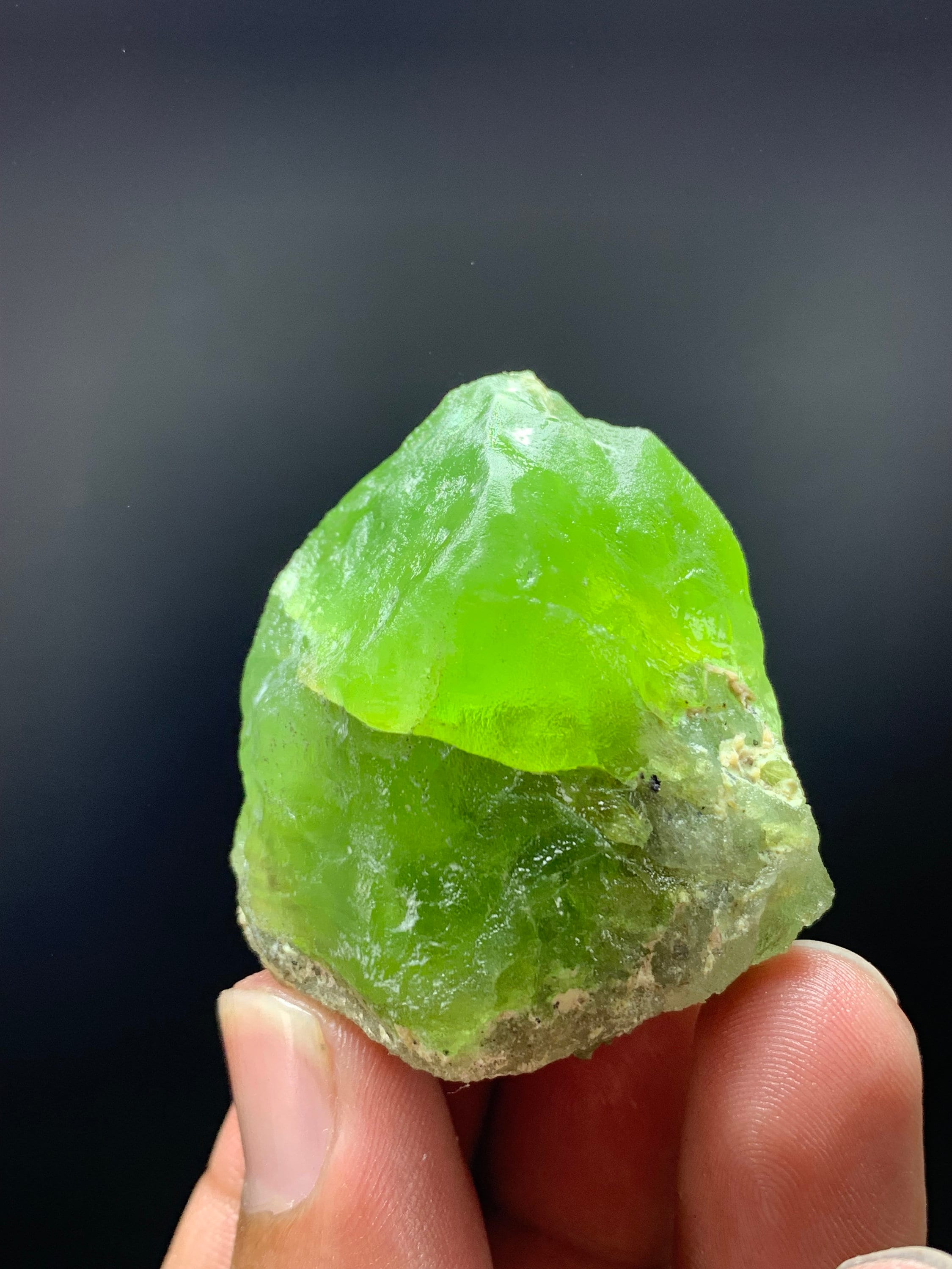 Huge Green Peridot Crystals, Natural Terminated Peridot, Olive Green ...