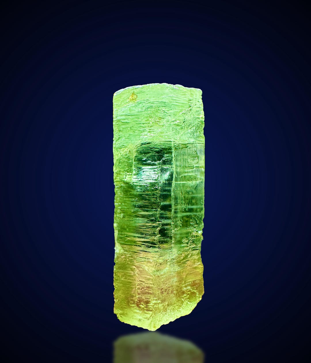 Superb Yellow Etched Heliodor Beryl Crystal, Transparent Terminated ...