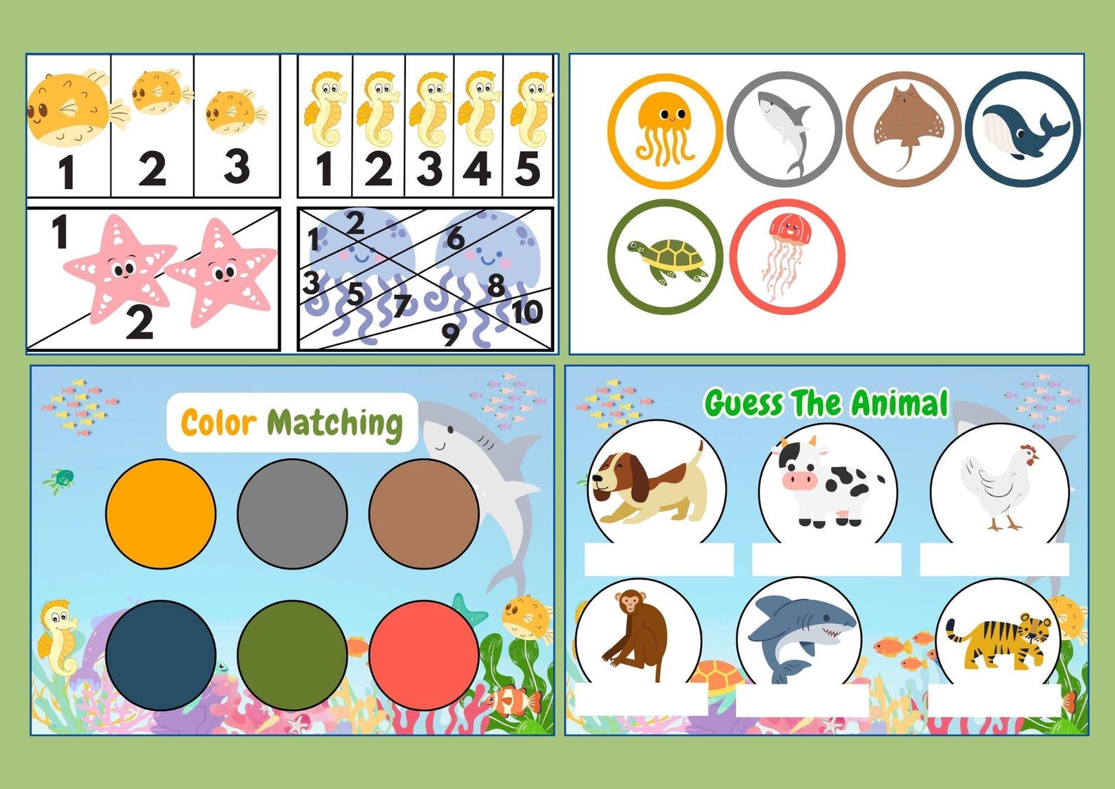 My First Busy Book, Toddler Busy Book Printable, Learning Binder ...