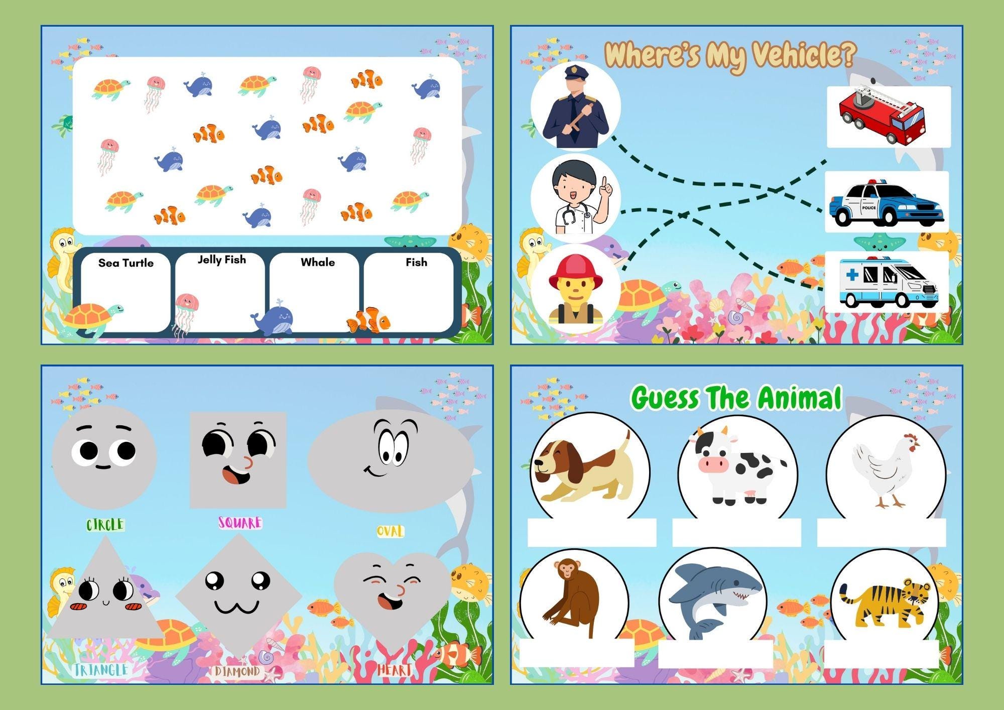 My First Busy Book, Toddler Busy Book Printable, Learning Binder ...