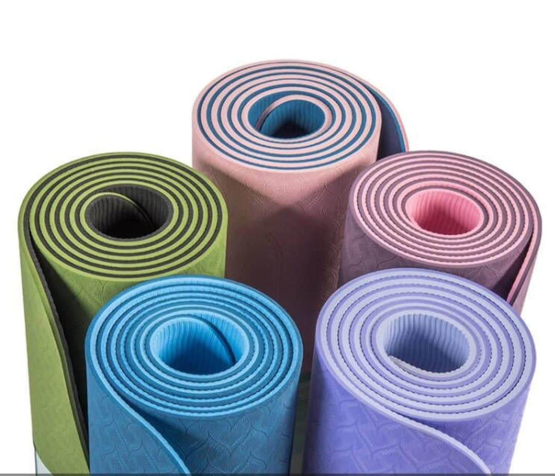 The Eco-friendly Yoga Mat-two Colors-tpe-18306106mm-pilates Mat-the ...
