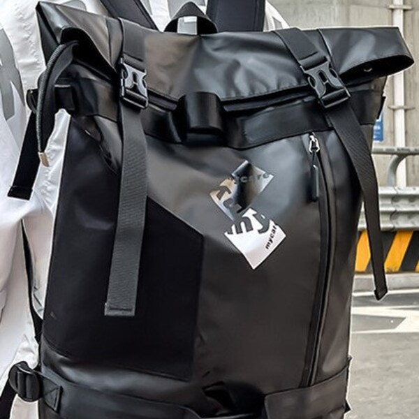 Backpack Roll Top - Etsy