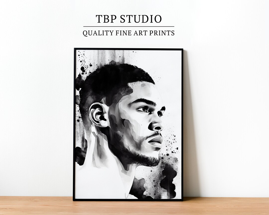 Jayson Tatum Fan Art Drawing / Instant Download NBA Fan Art Boston ...