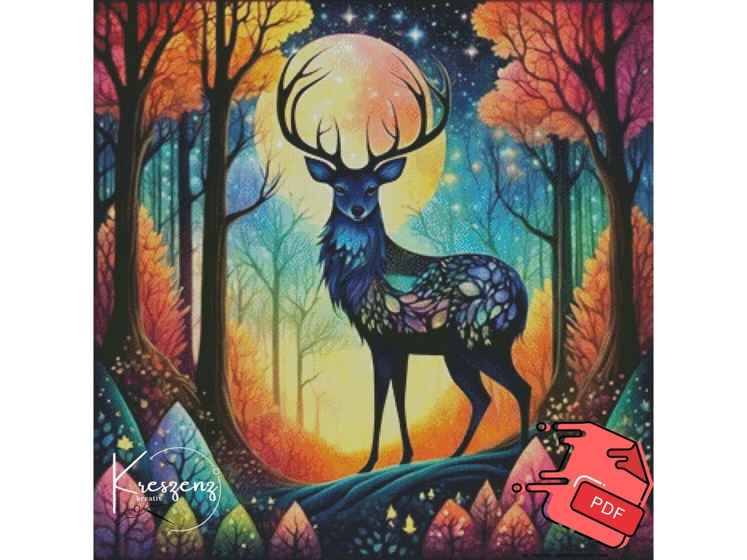 Enchanted Forest S 350 X 350 | 240 Colors | 33 Pages | Ki-pa-0068smax ...