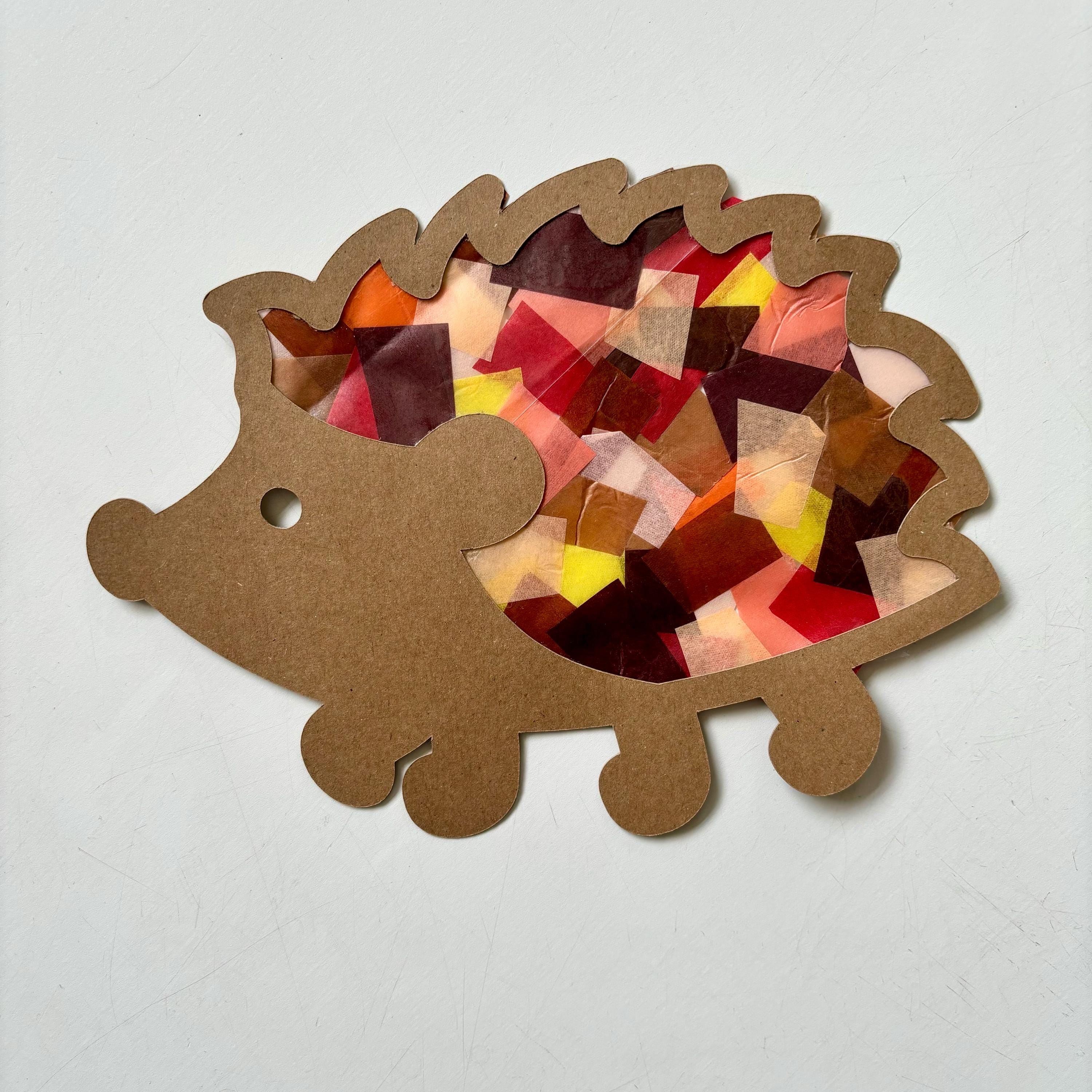 Hedgehog Suncatcher Craft Kit Autumn Crafts for Kids DIY Fall Decor ...