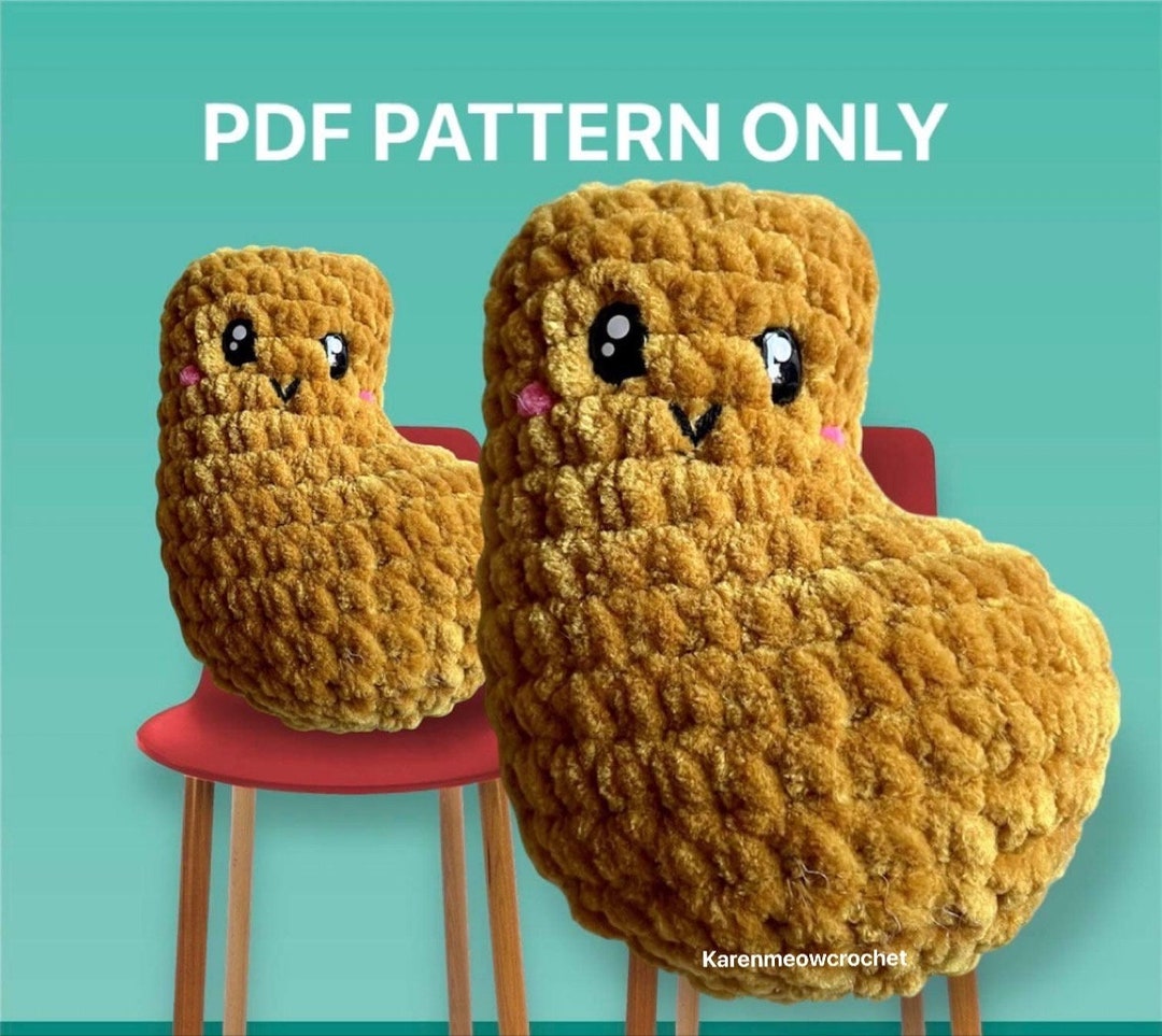 Nugget Crochet Pattern, No Sew Nugget Crochet Pattern, Nugget Toy ...