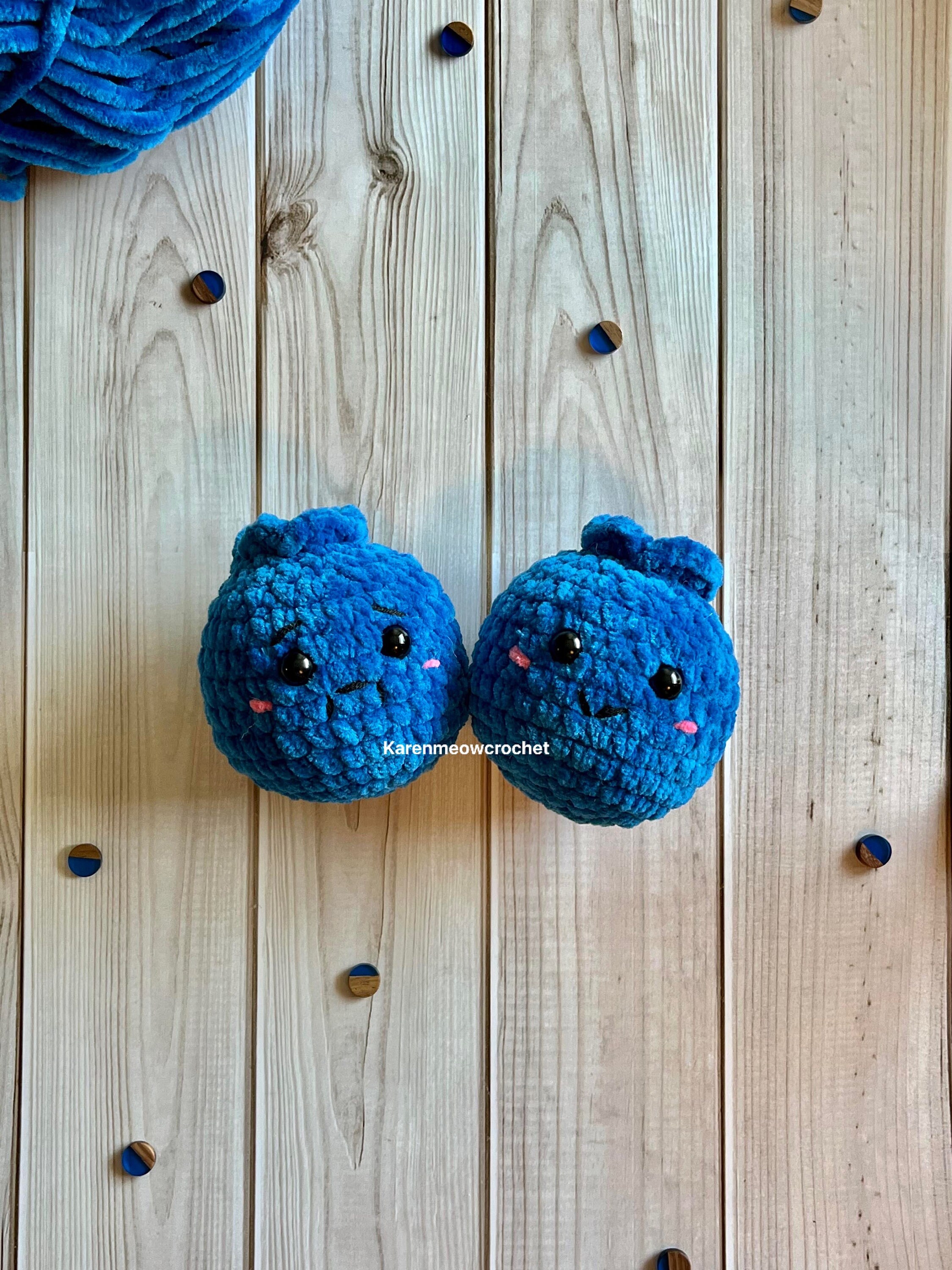 Blueberry Amigurumi Toy, Blueberry Crochet Toy, Blueberry Plushie ...