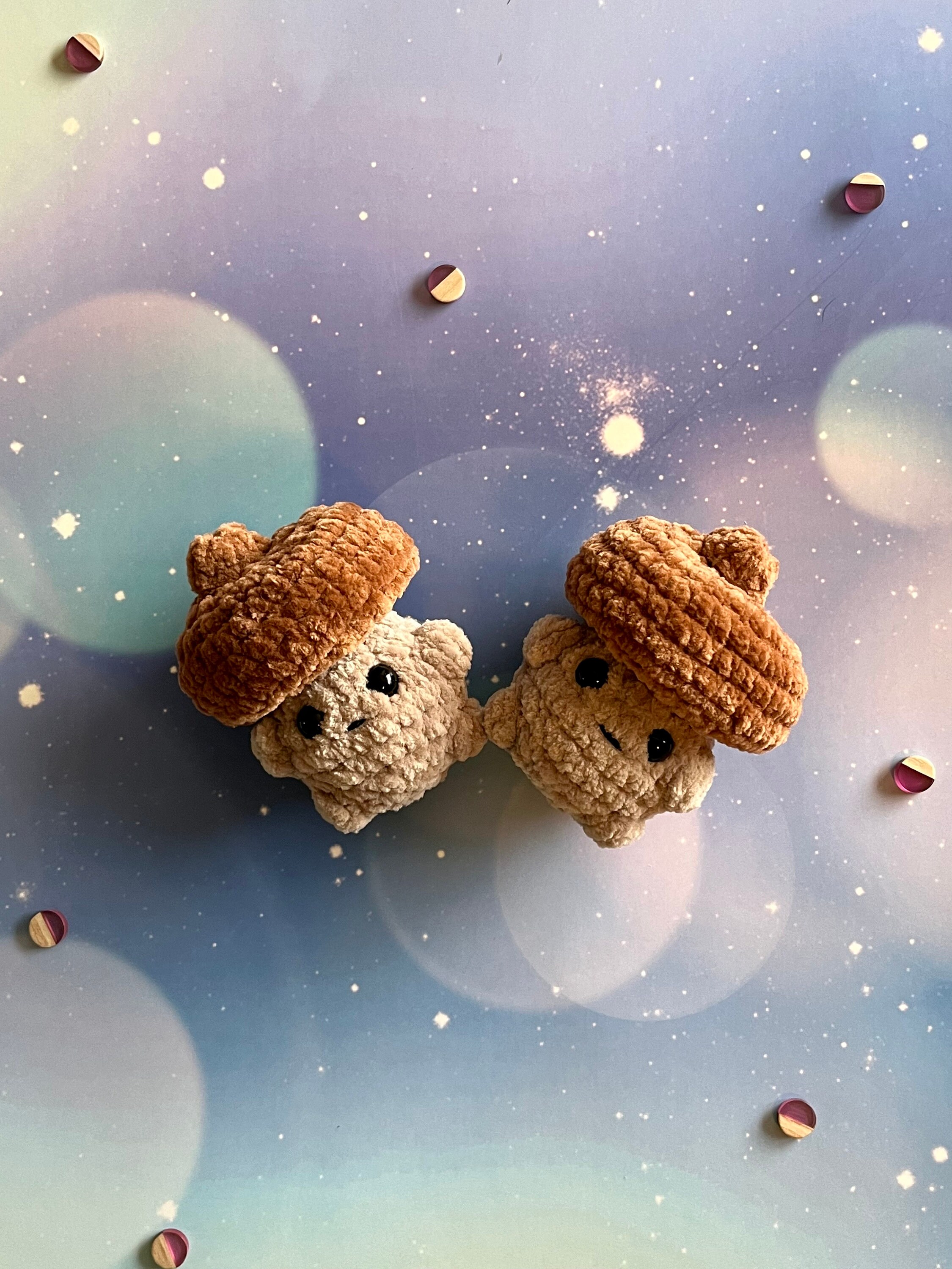 Acorn Pop Plushie Acorn Crochet Acorn Amigurumi Fidget Toy - Etsy