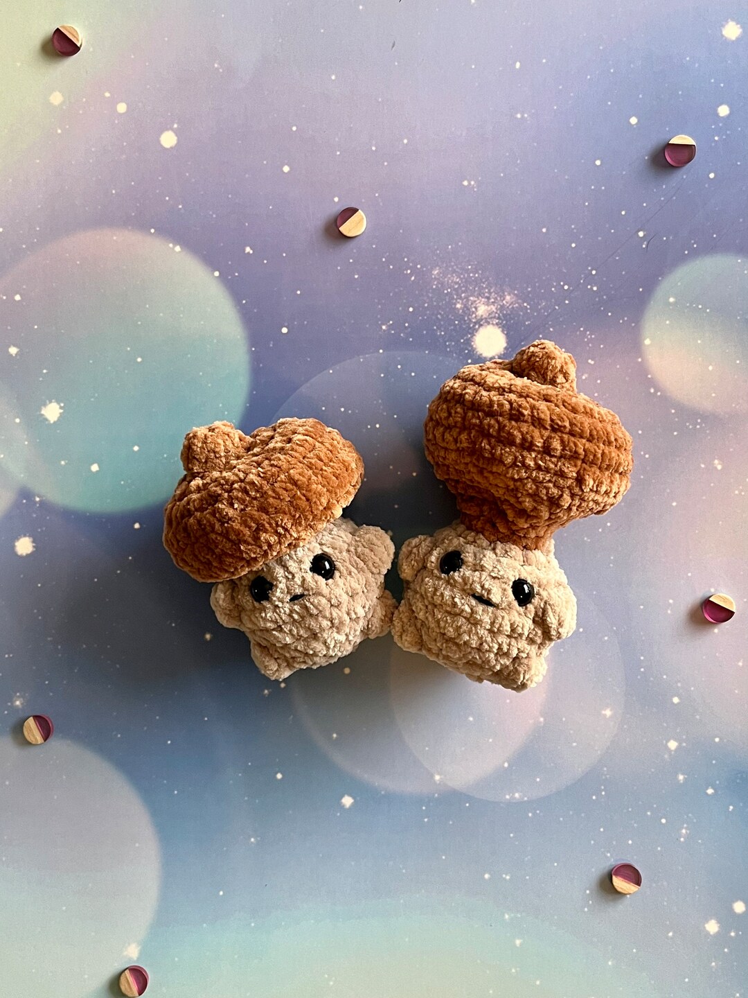 Acorn Pop Plushie, Acorn Crochet, Acorn Amigurumi, Fidget Toy, Crochet ...