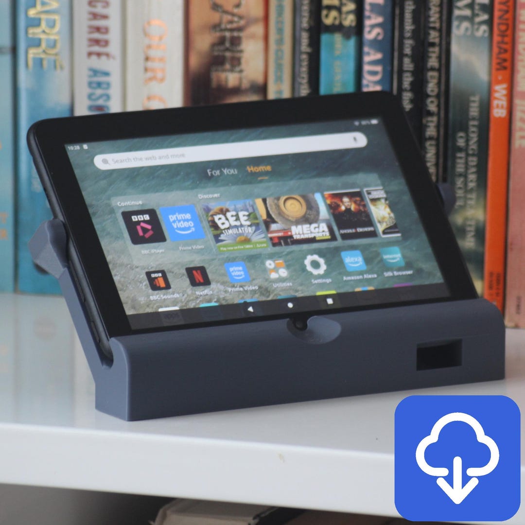 Amazon Fire Table Stand STL 3D Printing File - Etsy