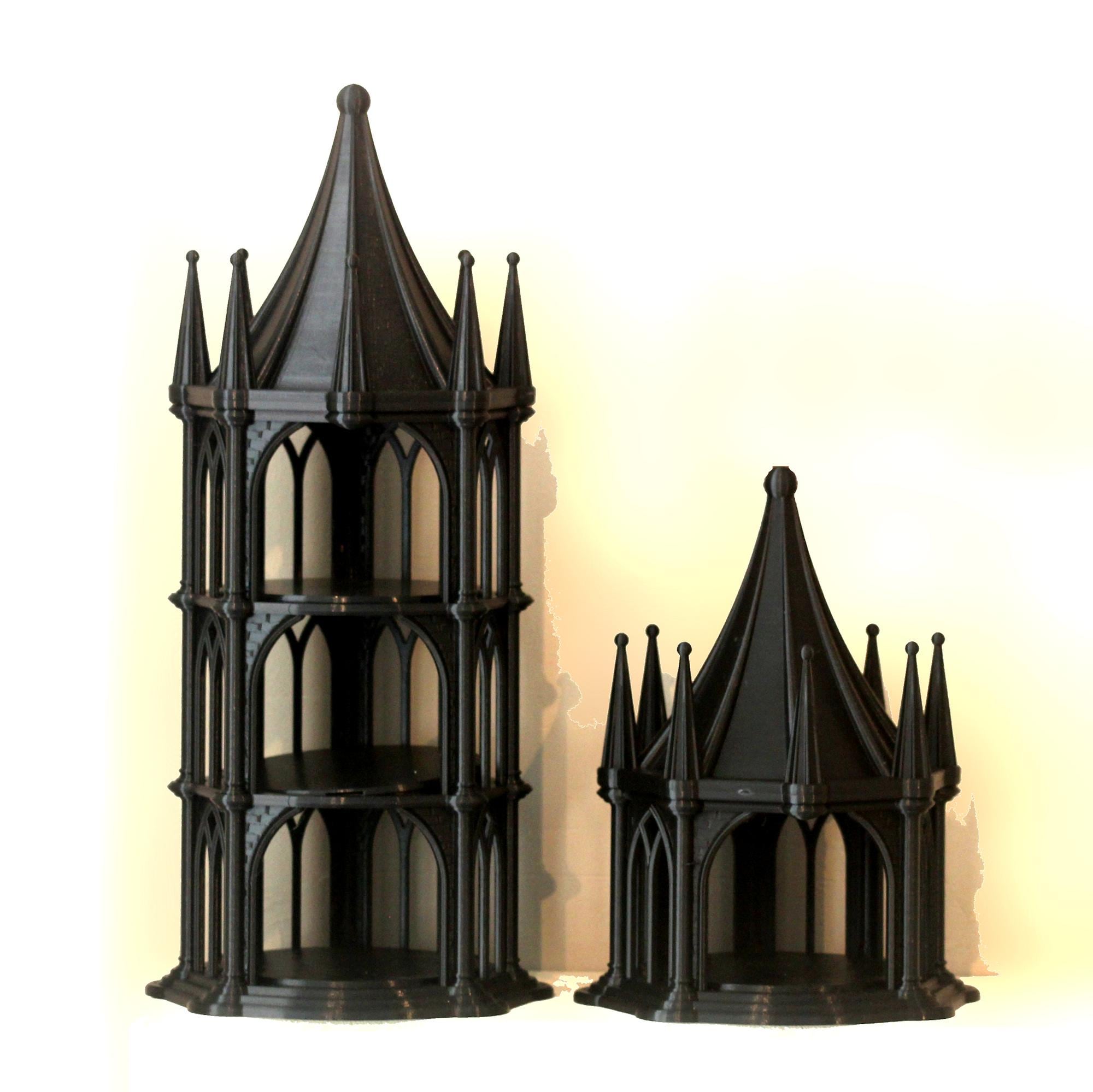 Gothic Curio Cabinet (STL Files) - Etsy