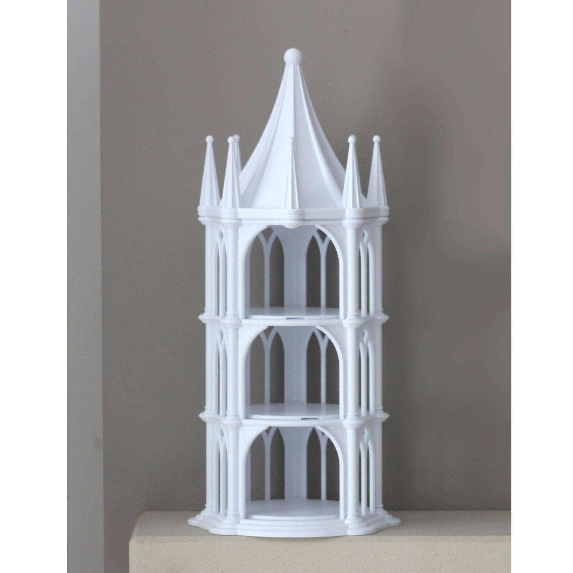 Gothic Curio Cabinet (STL Files) - Etsy