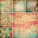29 Grunge Digital Papers - 300dpi PNG | Distressed Paper Textures ...