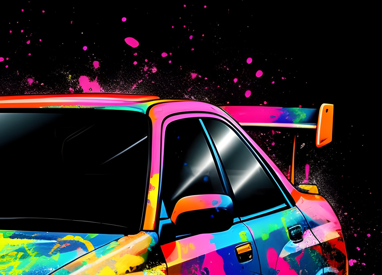 Splash Car Art, Subaru WRX, Transparent PNG, Digital Download, Digital ...