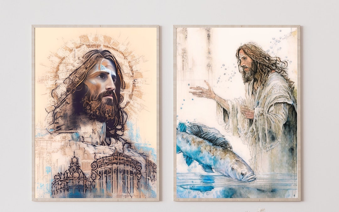 Jesus Painting, Jesus Portrait, Jesus Faceless, Jesus Embrace, Jesus ...