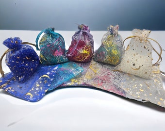 Basil Sage Mint Sachets, Aroma Beads, Set of 2 Highly Fragranced ...