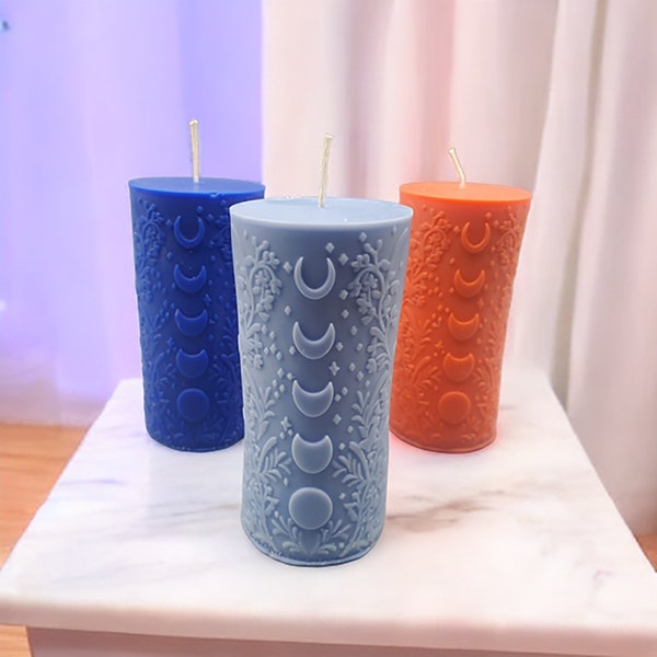 Moon Phase Candle - Etsy