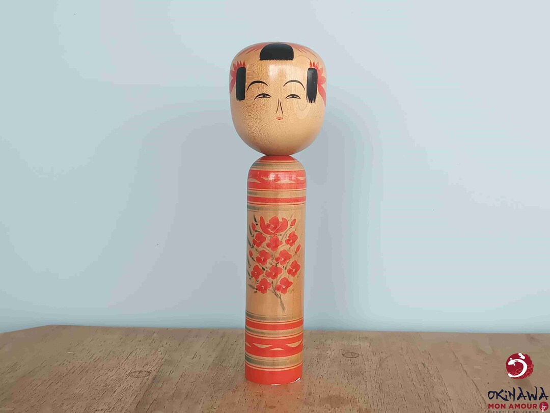Traditional Kokeshi Doll Yamagata Dento Kokeshi Japanese - Etsy