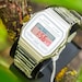 Casio F-91W Seaside Clear Mod Modified White Transparent Casio F-91W ...