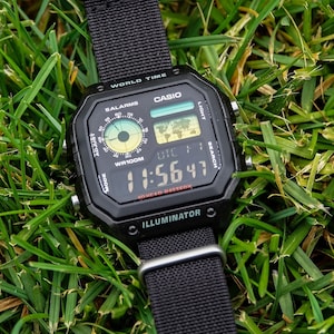 Black Forest Royale – Modified Watch Based on Casio AE-1200 – Green ...