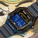 Custom Casio Ocean King Mod Blue Casio WS-1600 Digital Modified Watch ...