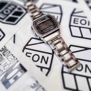 Weighted Metal – Modified Watch Based on Casio A168 – Vintage Digital ...