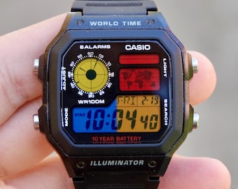 Casio AE-1200 Mod Watch - Etsy