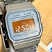 Custom Casio F91W tangerine Orange Watch Modified Gray Casio Vintage ...