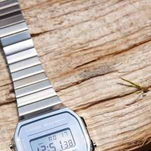 Casio A168 Mirror Time Modified Custom Casio A168 With Mirror Chrome ...