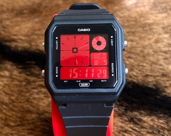 Nylon Strap Casio F-91W Stealth Mod - Etsy Hong Kong