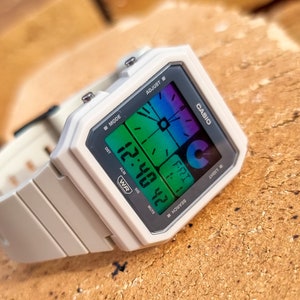 Galaxy Timer – Modified Watch Based on Casio LF20W – Beige Hydromod ...