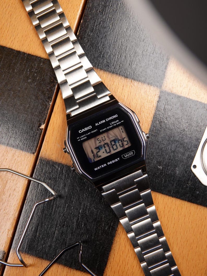 Violet Evergarden Mod – Modified Watch Based on Casio A158 Silver ...