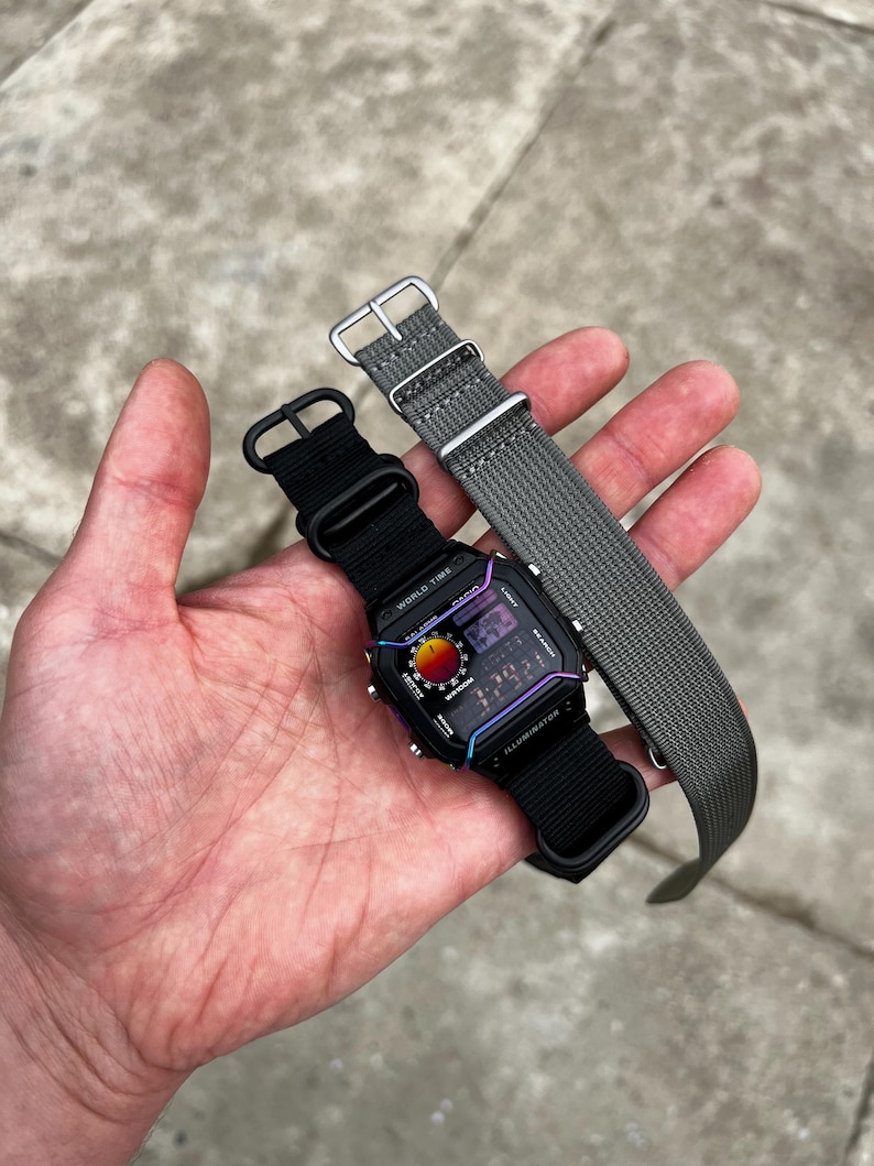 Tactical Sunset – Modified Watch Based on Original Casio AE-1200 ...