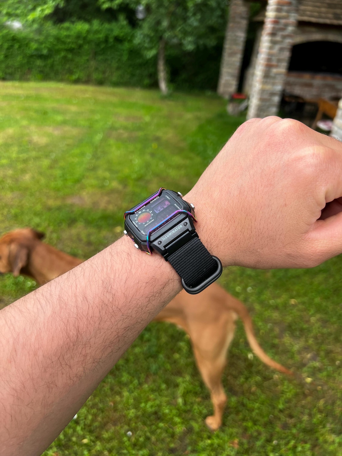 Tactical Sunset – Modified Watch Based on Original Casio AE-1200 ...