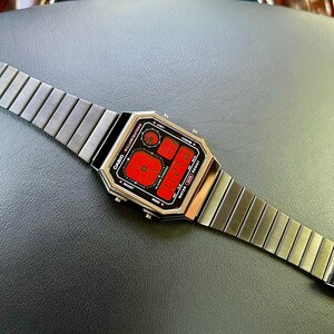 Custom Casio A130 Crimson Circuit - Casio A130 Deep Red Screen ...