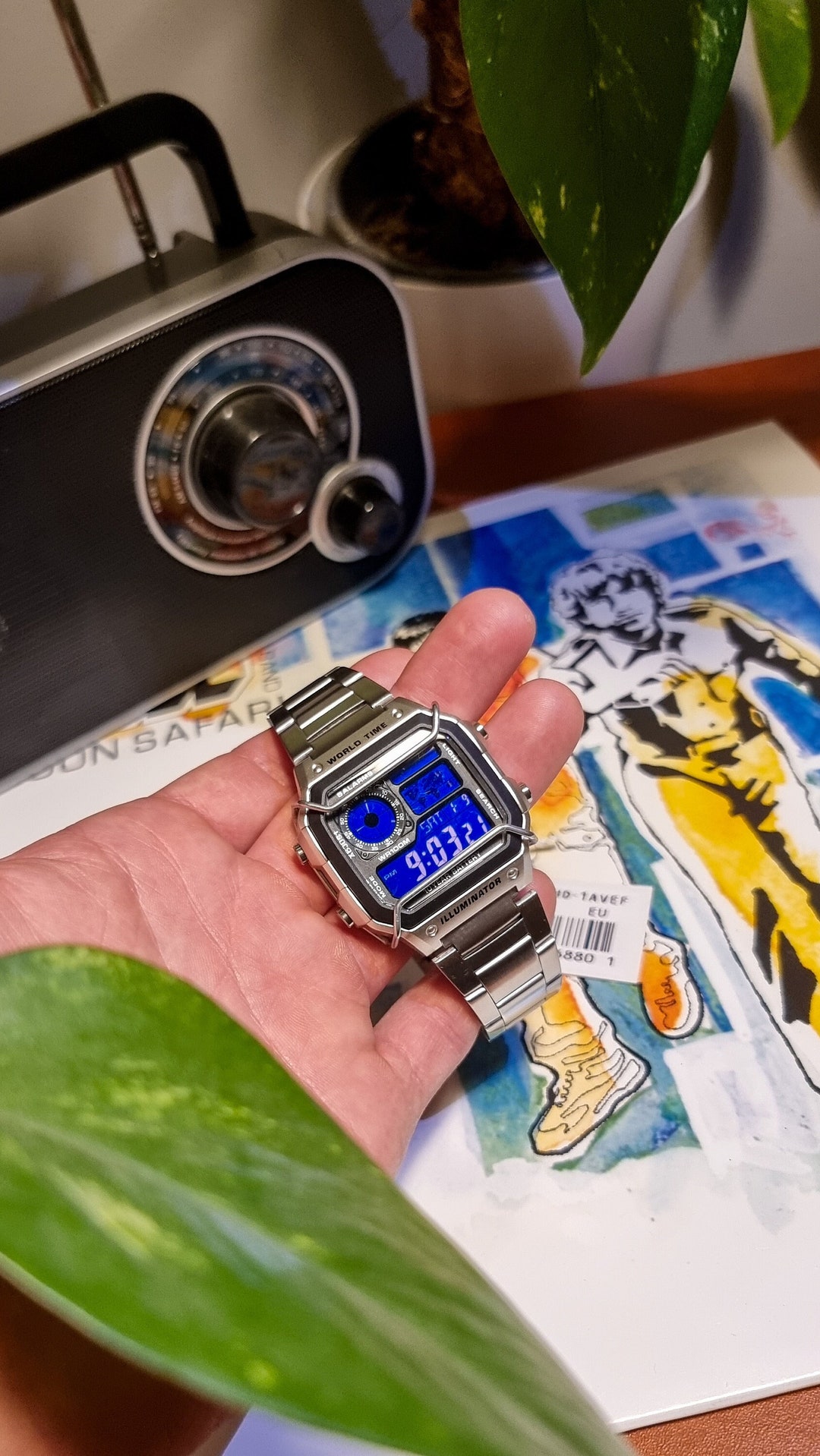 Midnight Royale – Modified Watch Based on Casio AE-1200 – Purple ...