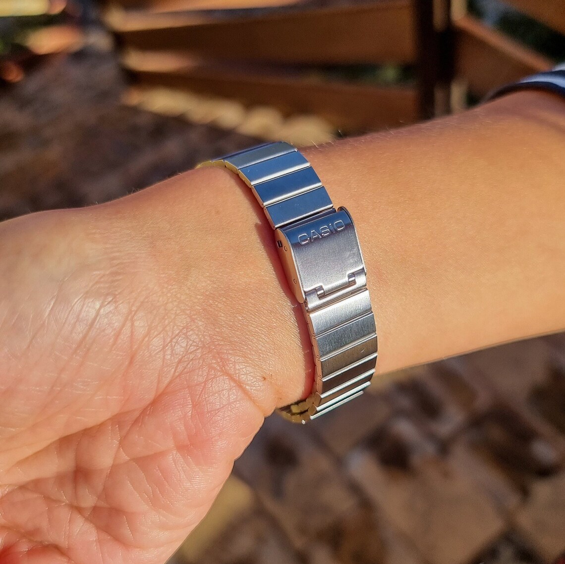 Casio Watch Modified Custom Casio Mod Vintage Casio liquid Purple ...