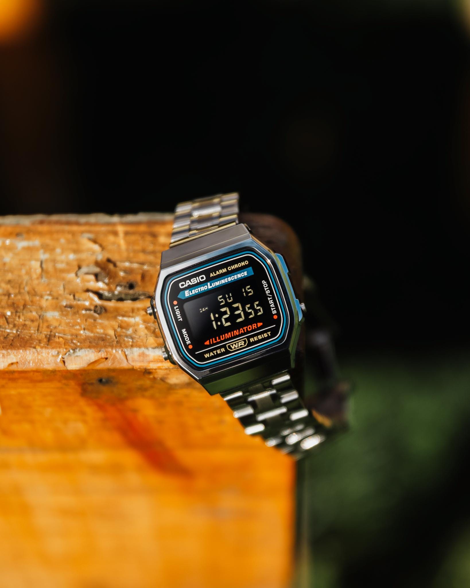 Casio A168 Weighted Metal – Modified Watch With Inverted Screen ...