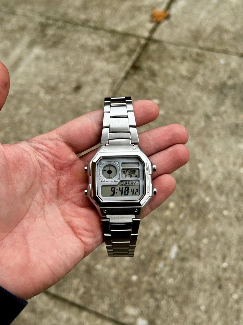 Full Metal Royale – Modified Watch Based on Casio AE-1200 – CNC ...